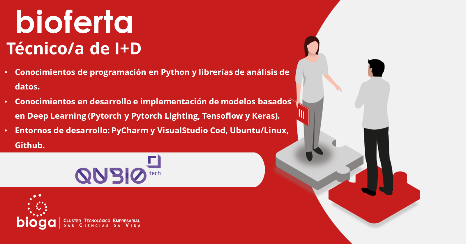 Tecnico/a de I+D en Qubiotech